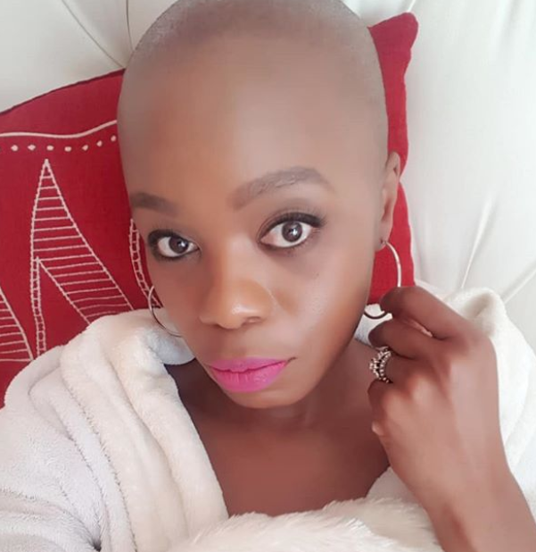 Lusanda Mbane Glows In New Bald Look (Photos) - ZAtunes