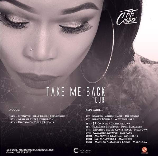 Fifi Cooper "Take Me Back" Album Cover + Tracklist - ZAtunes