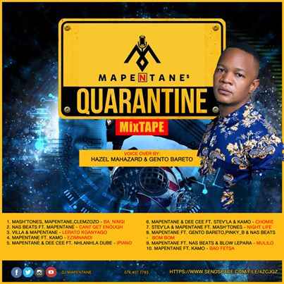 Dj Mapentane - Quarantine mixtape - ZAtunes