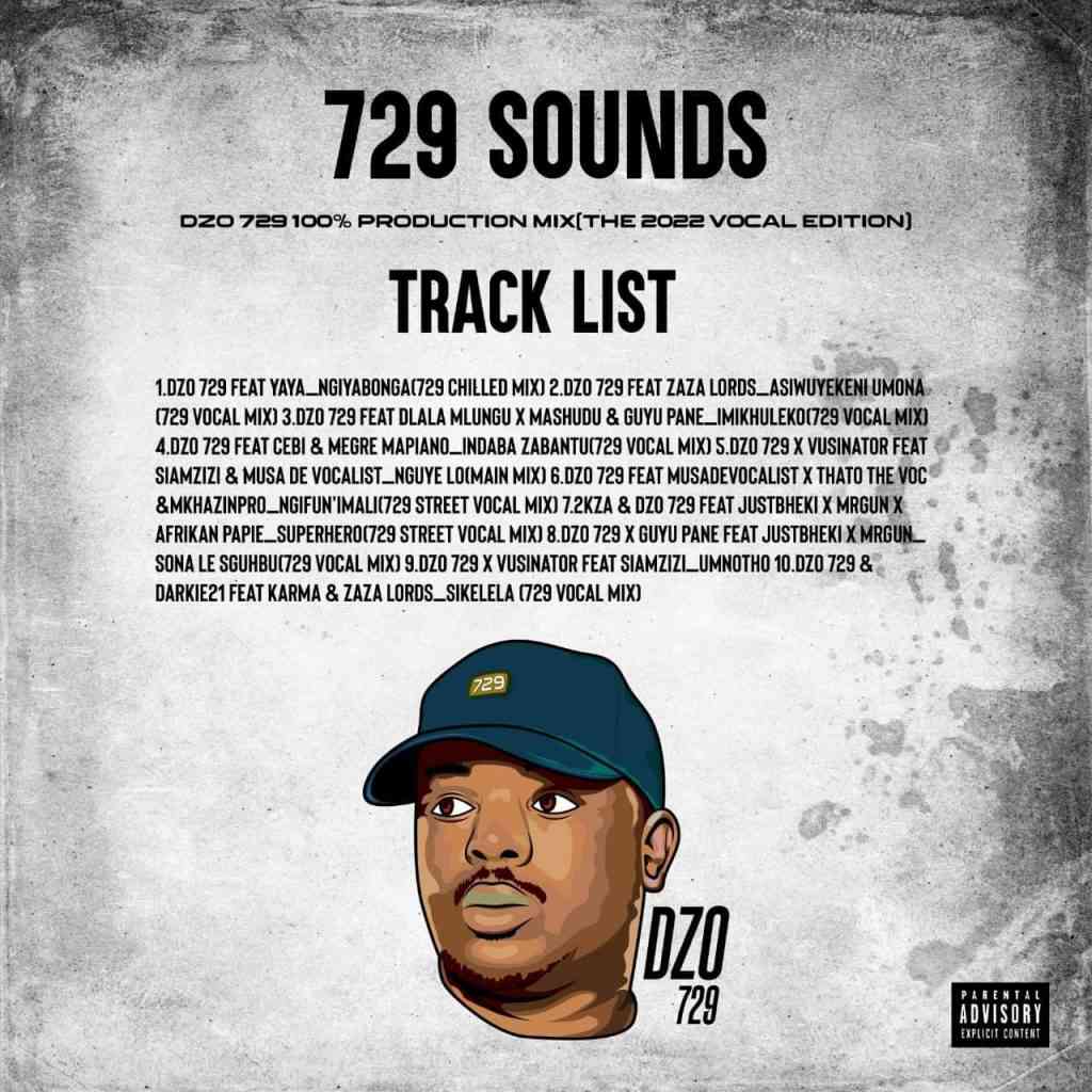 Dzo 729 - 100% Production Mix (The 2022 Vocal Edition) - ZAtunes